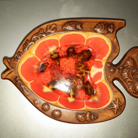 Treasure Craft | Accents | Treasure Craft Nautical Fish Trinket Dish ...